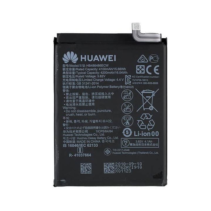 Huawei Nova 7I (HB486586ECW) (A / Grade) Battery | SP Electronics ...