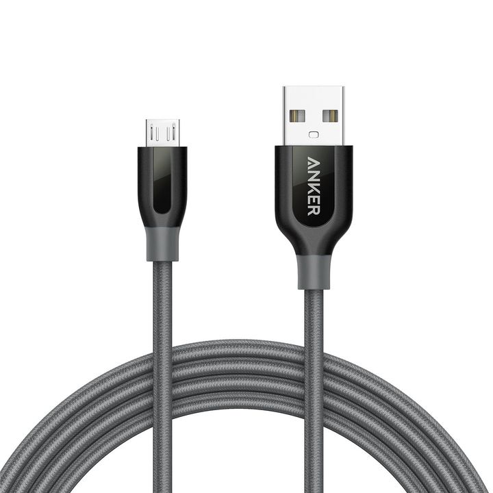 Anker PowerLine Micro USB Premium Cable 6ft Most Durable Charging Cable ...