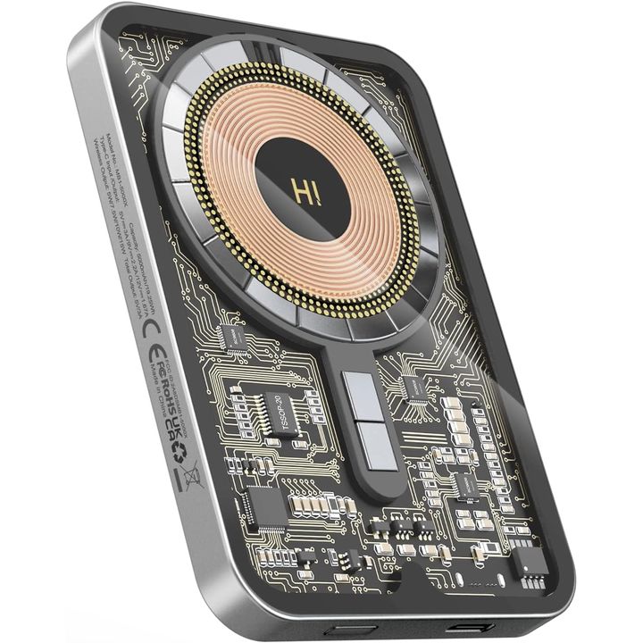 Blupebble Core Pod Lucid Transparent Power Bank With Magsafe 5000mah-Clear | SP Electronics ...