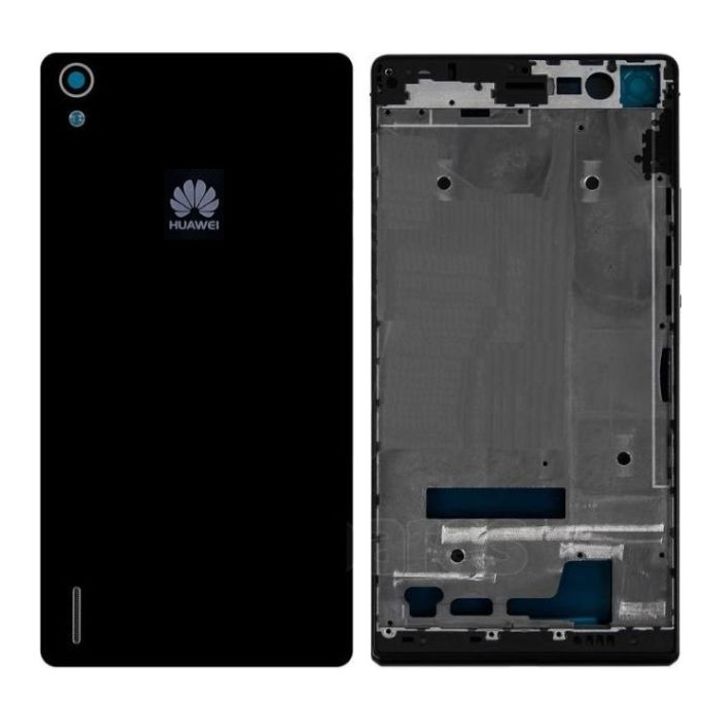 Original Back Housing P7 Black Huawei | SP Electronics - Online Store