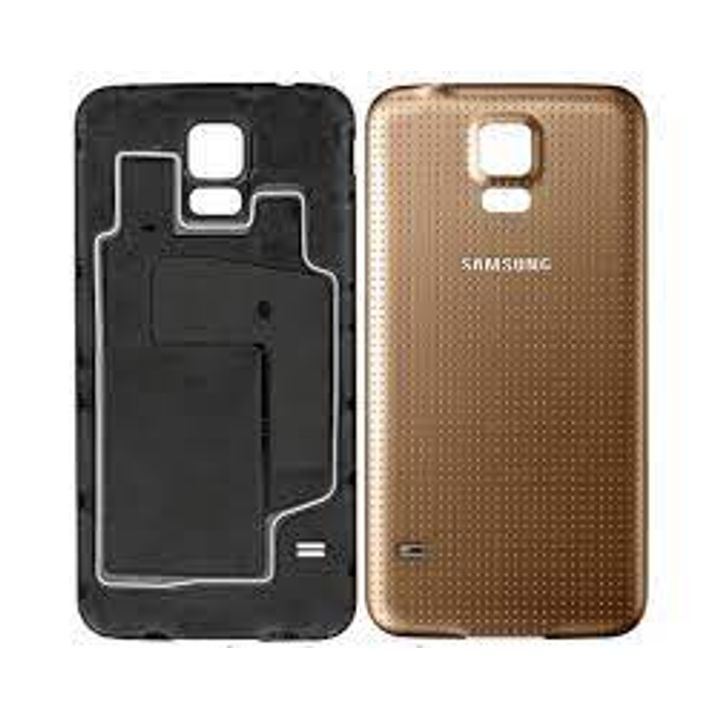 Original Back Housing S5 Gold Samsung | SP Electronics - Online Store