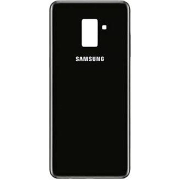 Original Back Housing A8 Plus Black Samsung | SP Electronics - Online Store