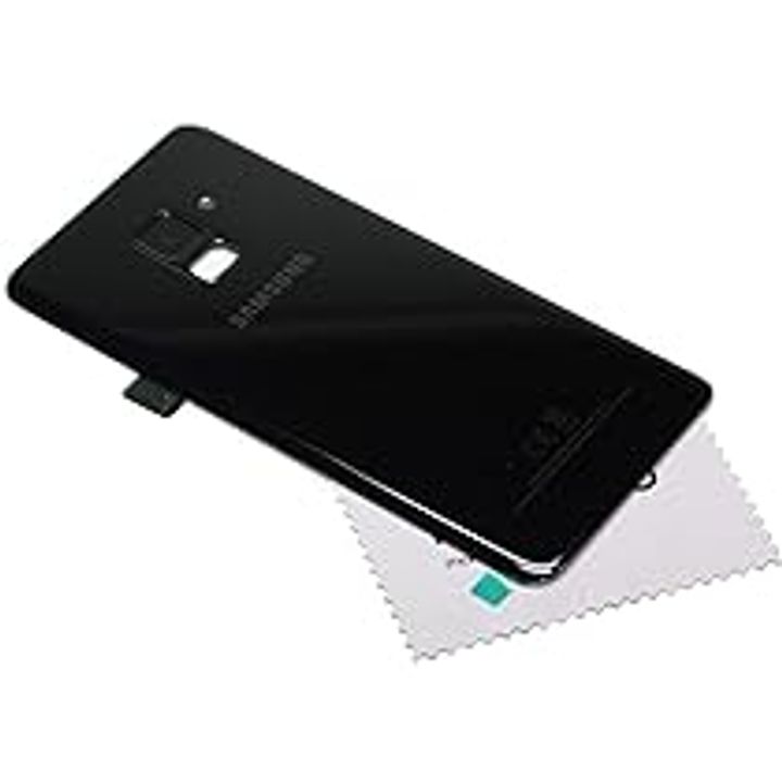 Original Back Housing A8 2018 Black Samsung | SP Electronics - Online Store