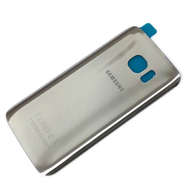 Original Back Housing S7 Edge Silver Samsung | SP Electronics - Online ...