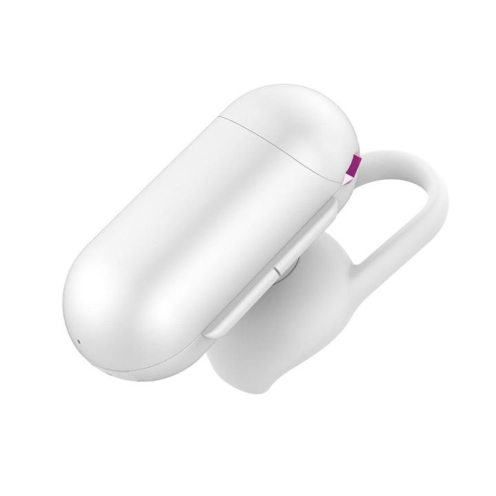 QCY-Q12 Wireless Business Bluetooth Earphone - White | SP Electronics - Online Store