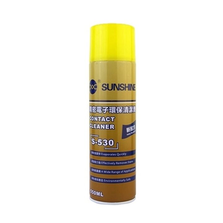 Sunshine S-530 Contact Cleaner 530 Spray | SP Electronics - Online Store