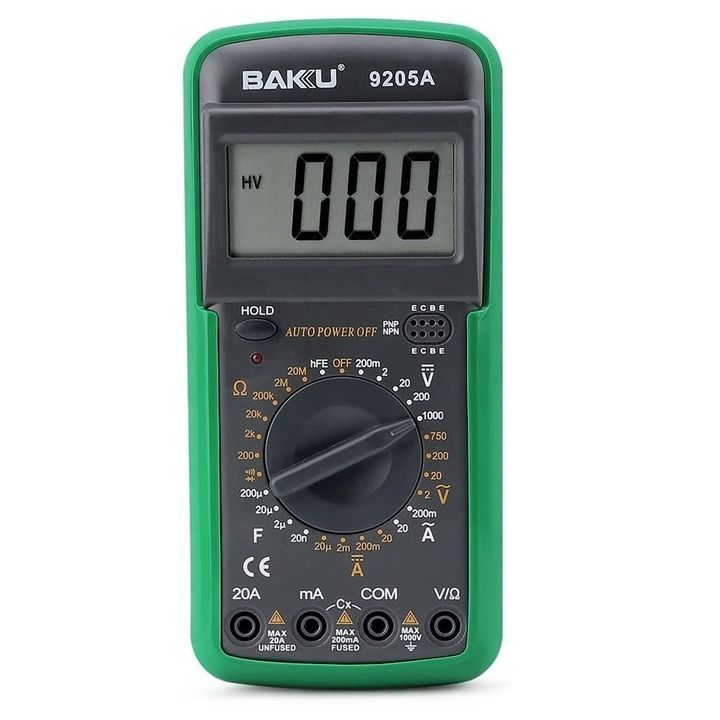 Baku BK-9205A Multimeter Digit LCD Data Retention | SP Electronics ...
