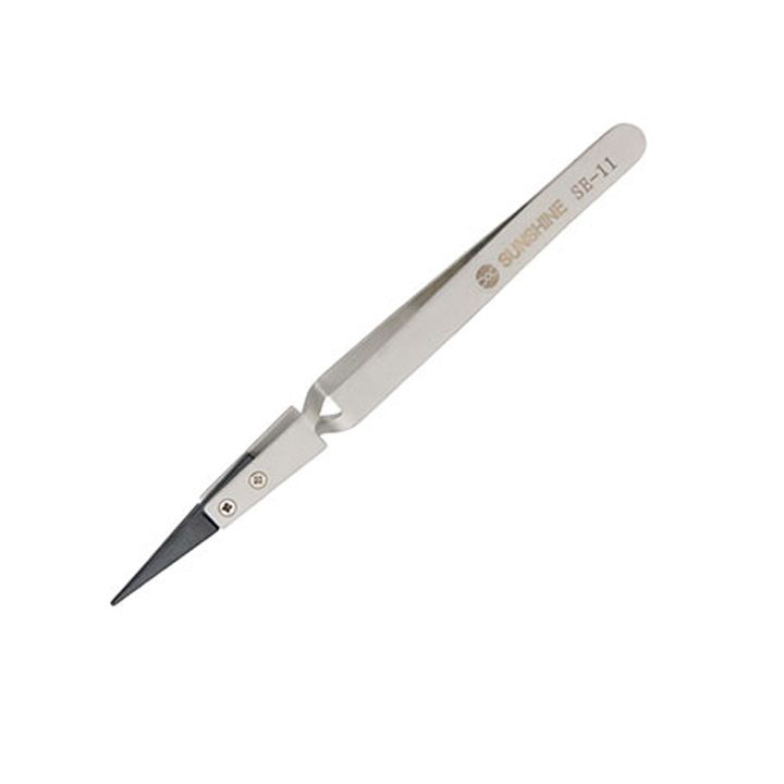 Sunshine SE-11 Straight Tweezers | SP Electronics - Online Store