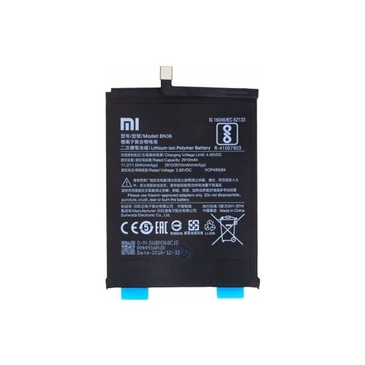 Original Batteries Mi A2 / 6x (bn-36) | SP Electronics - Online Store