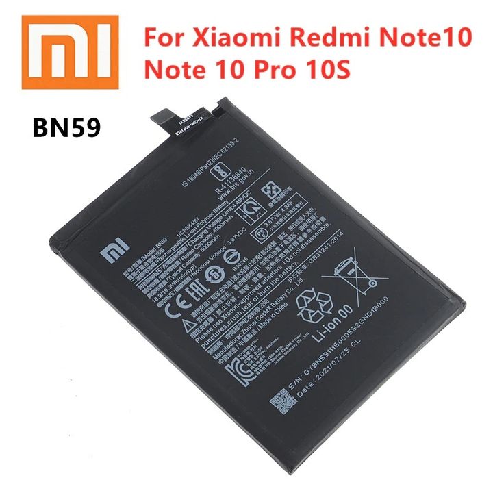 Original Batteries Mi Note 10/note 10 Pro/note 10s Bn59 | SP ...