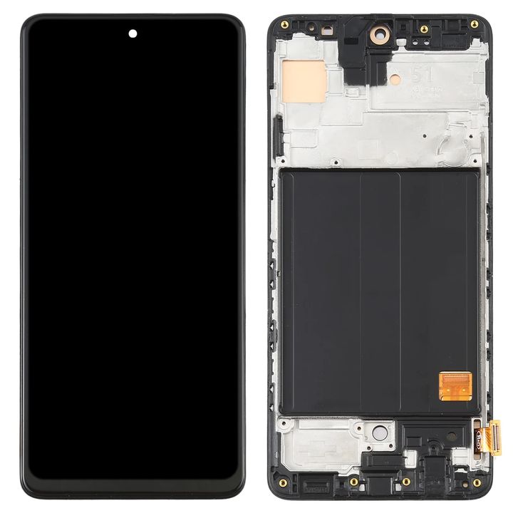 Lcd Oled A51 (big) With Frame Samsung | SP Electronics - Online Store
