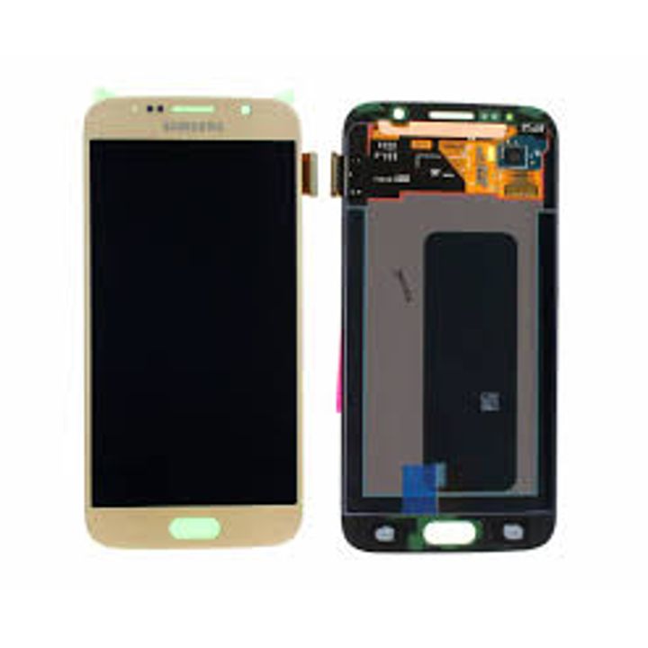 Lcd Fullset S6 Gold Samsung Copy | SP Electronics - Online Store