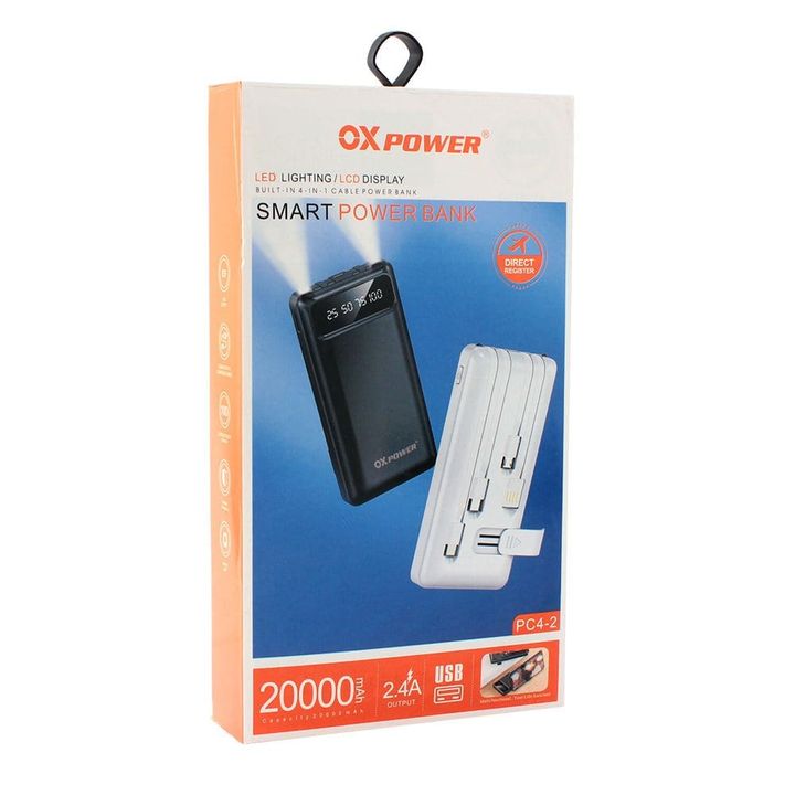 Ox Power Pc4-2 20000mah Powerbank | SP Electronics - Online Store