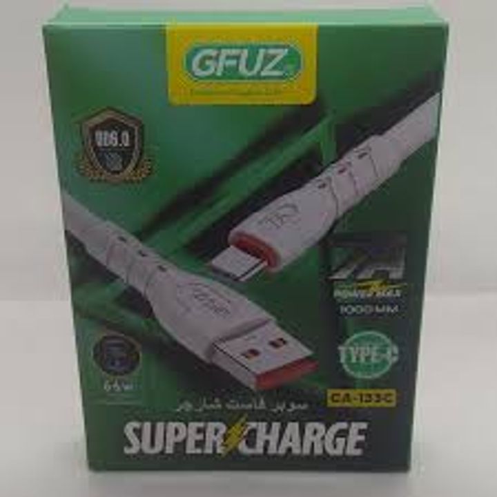 GFUZ CA 171 30W TYPE C SILICONE DATA CABLE | SP Electronics - Online Store