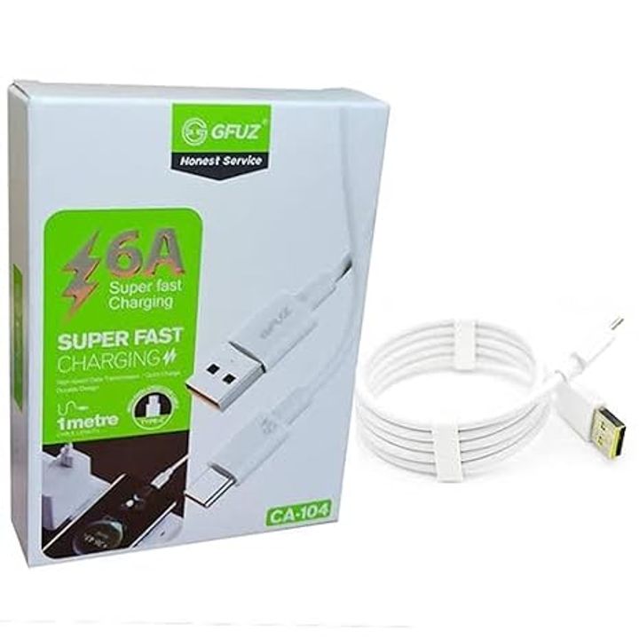 GFUZ CA-149 6A METAL SILICONE TYPE C DATA CABLE | SP Electronics - Online Store