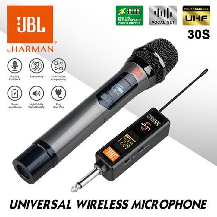 JBL 30S SINGLE WIRELESS MICROPHONE | SP Electronics - Online Store