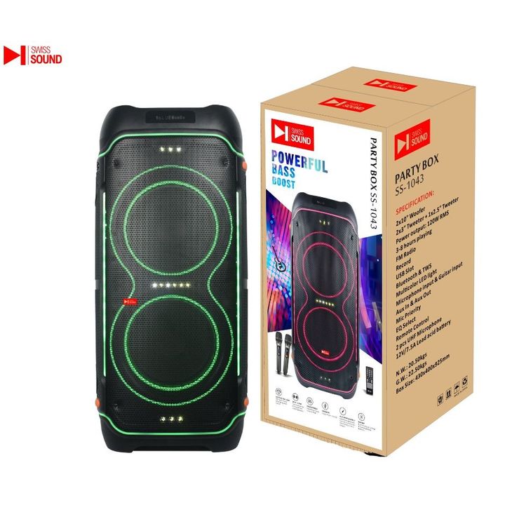 SWISS SOUND SPEAKER SS-1043 | SP Electronics - Online Store