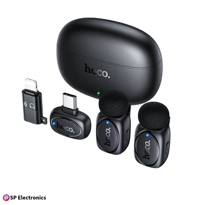 HOCO L19 WIRELESS DUAL MICROPHONE (iP/ TYPE-C) | SP Electronics ...